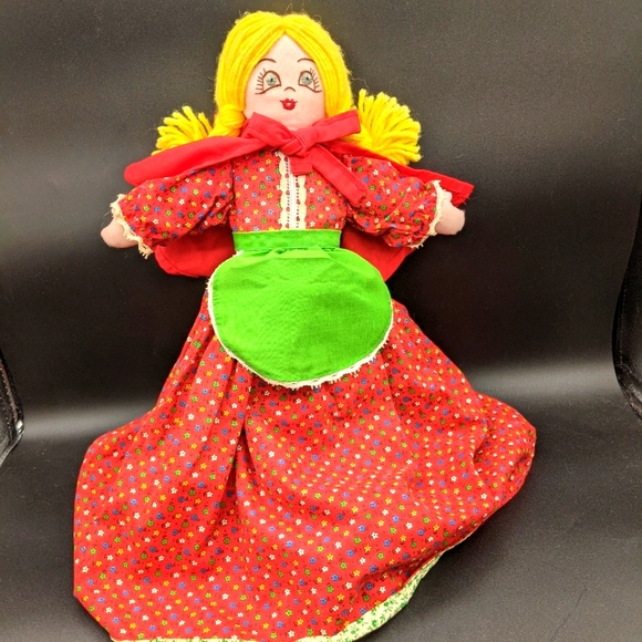 Private Label | Toys | Vintage Little Red Riding Hood Topsyturvy Doll ...
